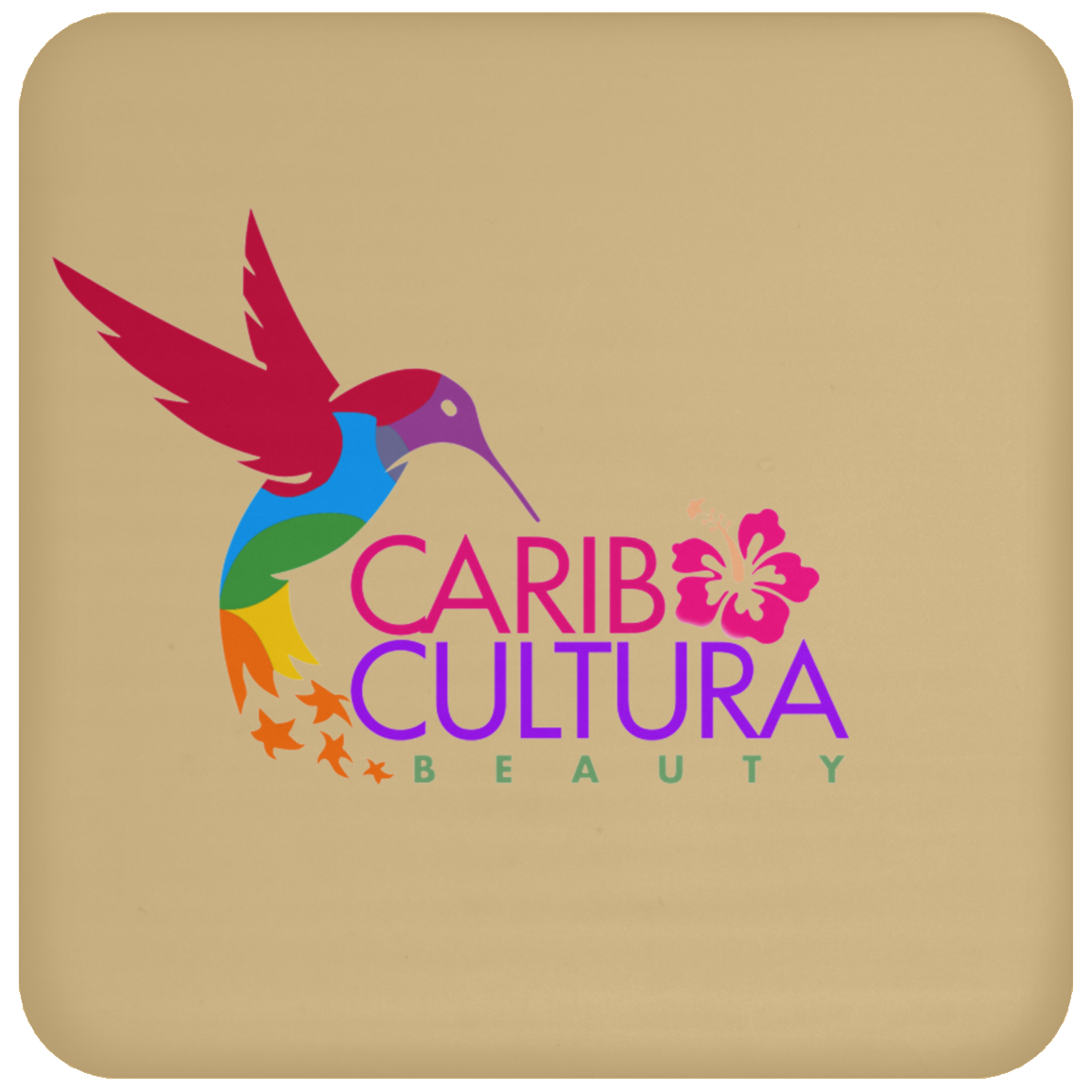 Carib Cultura LOGO Coaster